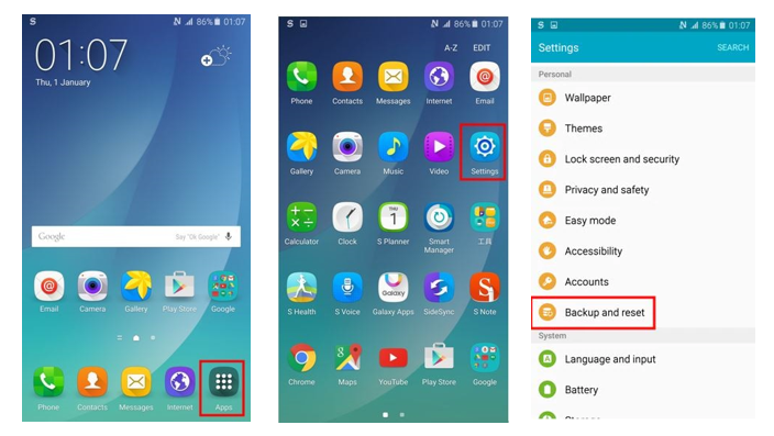 How to perform Factory Reset on Android smartphones – Citycom